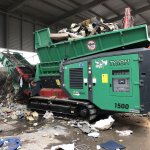 TYRON mobile – Shredder with intelligent HAAS twin-shaft technology